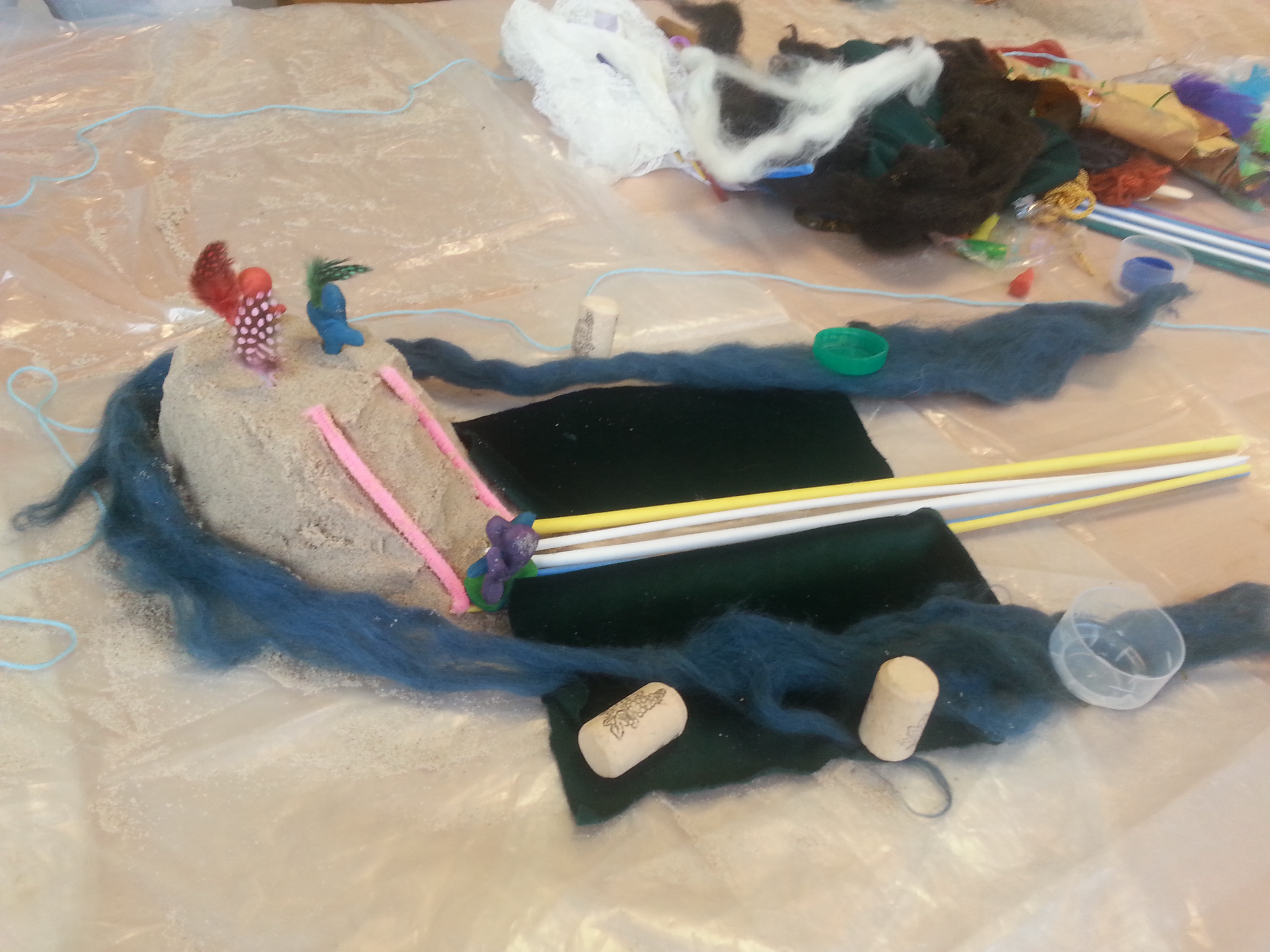 Model making session at kick off meeting – CUIDAR