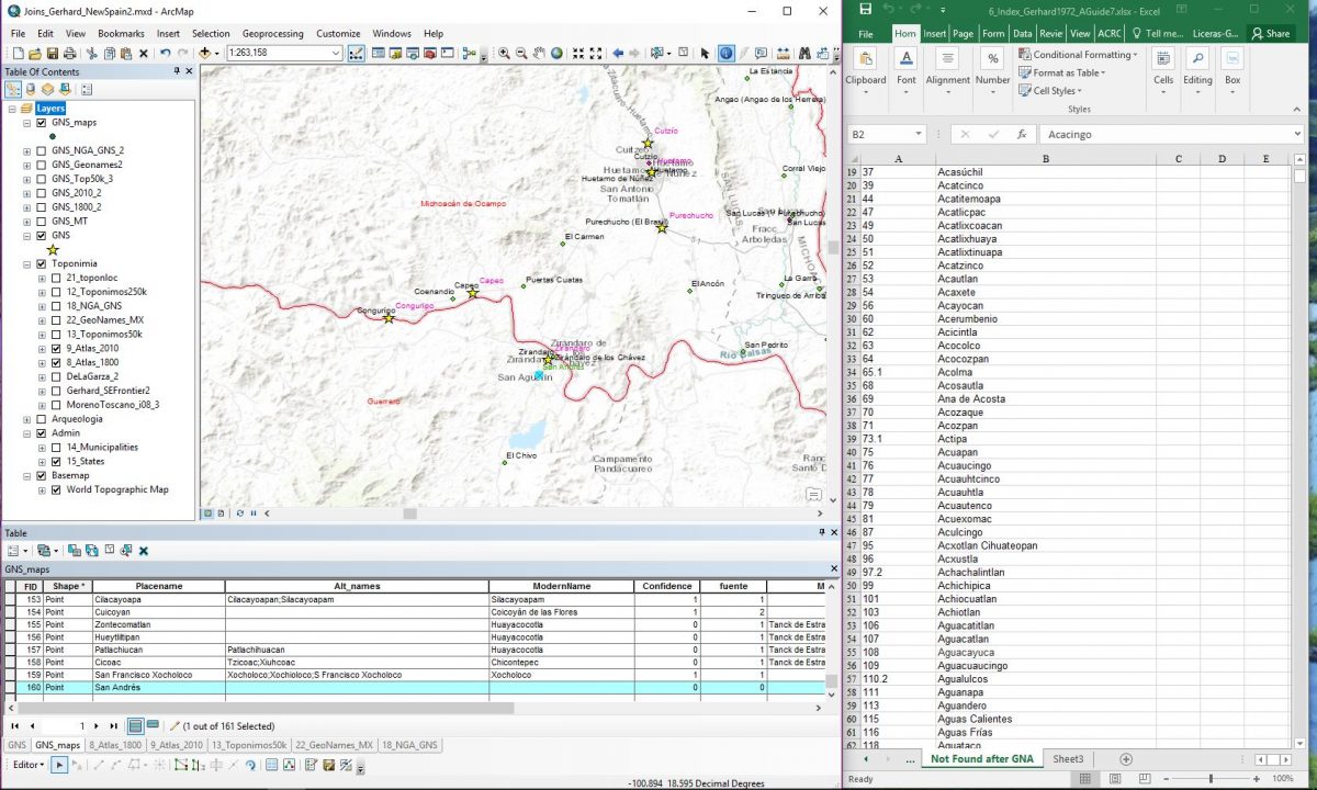 Historical GIS – DECM Project