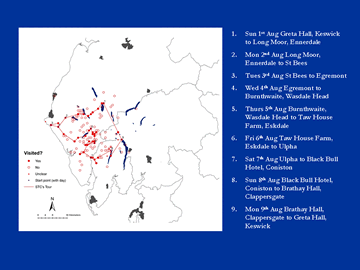 Mapping the Lakes: Coleridge Mappings