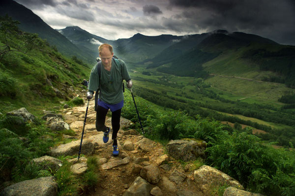 Quadruple amputee mountaineer inspires business leaders