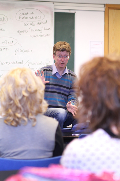 Students learn how to break into the media